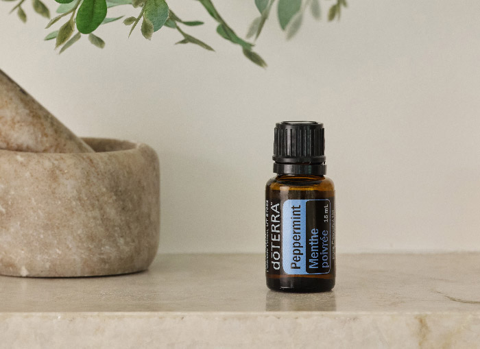 Huile de menthe poivree PSN Peppermint Oil NHP Huiles essentielles doTERRA